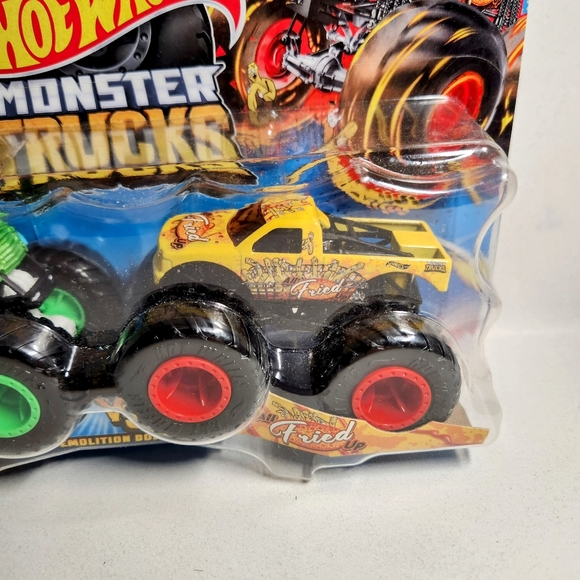 Mattel | Toys | Hot Wheels Monster Trucks Demolition Doubles Buns Of ...